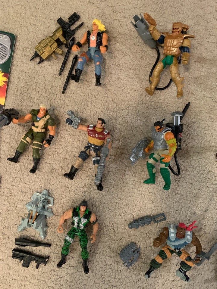 G.I. Joe Extreme 5" Action Figures 1995 Hasbro Vintage Lot of 10 ...