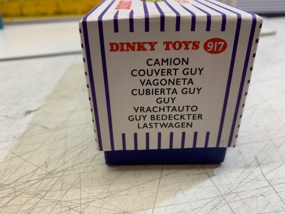 DINKY TOYS.917.GUY BOX VAN.GUY BOX LORRY.WAGON.SPRATTS BONIO DOG CAKES ...