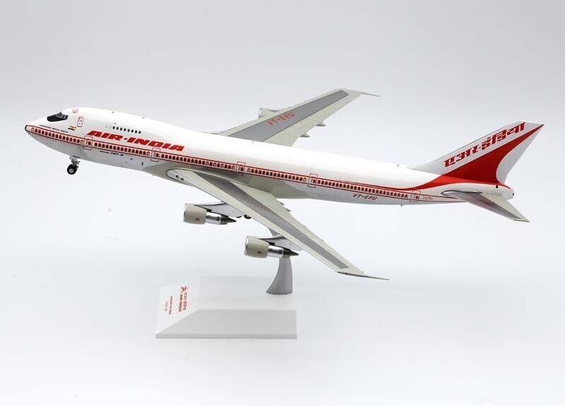 JC Wings XX20198 Air India Boeing 747-200 VT-EFU Diecast 1/200 Model Airplane | eBay