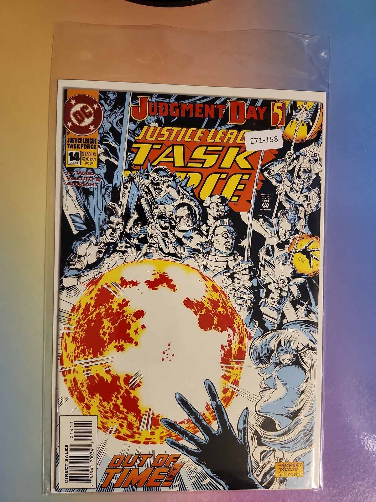 JUSTICE LEAGUE TASK FORCE #14 HIGH GRADE DC COMIC BOOK E71-158 | eBay
