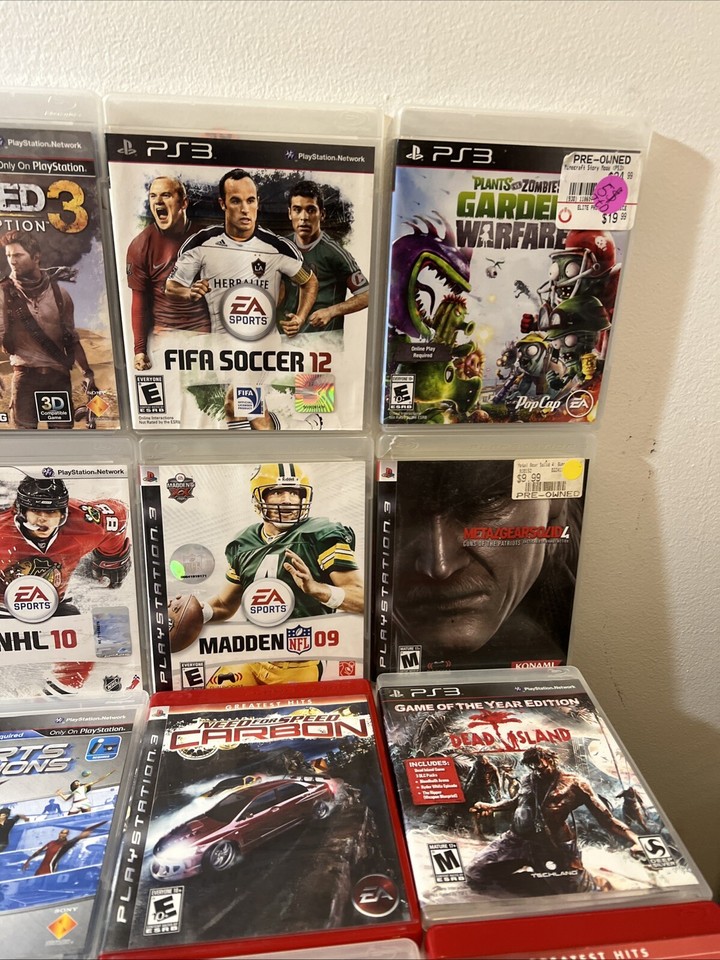 Lot of 20 Sony PlayStation 3 PS3 Games | eBay