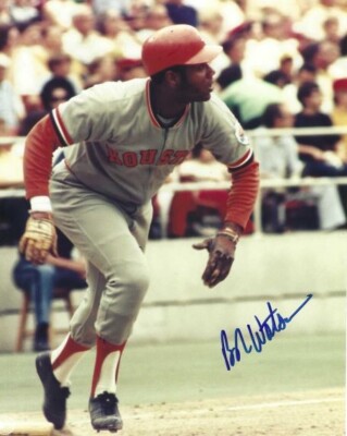 Signed 8x10 BOB WATSON Houston Astros Autographed Photo - COA | eBay