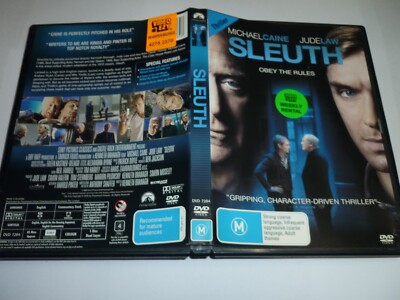 SLEUTH - MICHAEL CAINE + JUDE LAW (EX-RENTAL) (DVD, M) | eBay