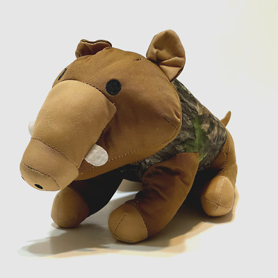 Mossy Oak Wild Boar Camouflage Warthog Stuffed Toy Plush | eBay