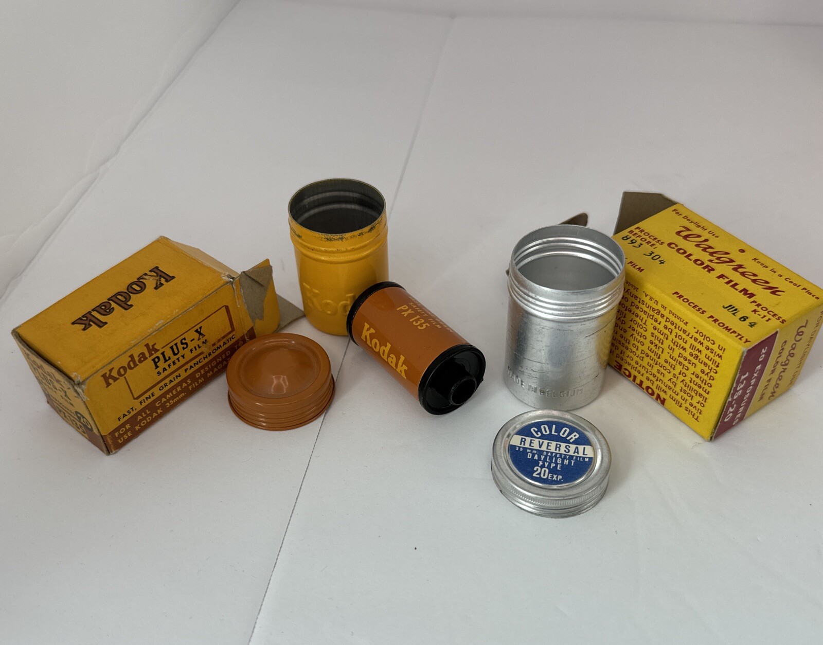 Kodak Film Box & Canister & Walgreens Color Film box & canister only ...