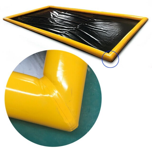 Heavy Duty 20x10ft Car Wash Mats Water Containment Mat With Air Pump | eBay