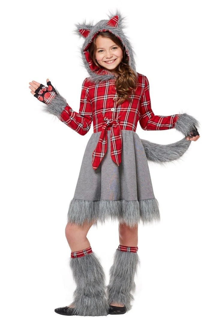 Big Bad Wolf Costume Girls