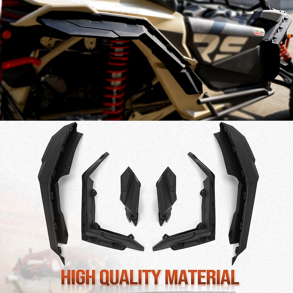 For Can-Am Maverick X3 Turbo R Super Extended Fender Flares 2017-2024 ...