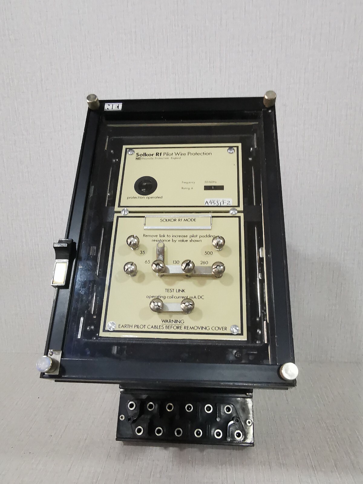 NEI Reyrolle Solkor Rf Pilot Wire Protection 93413-02 | eBay