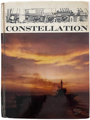 1961 1962 USS CONSTELLATION CVA-64 MAIDEN DEPLOYMENT CRUISE BOOK ...