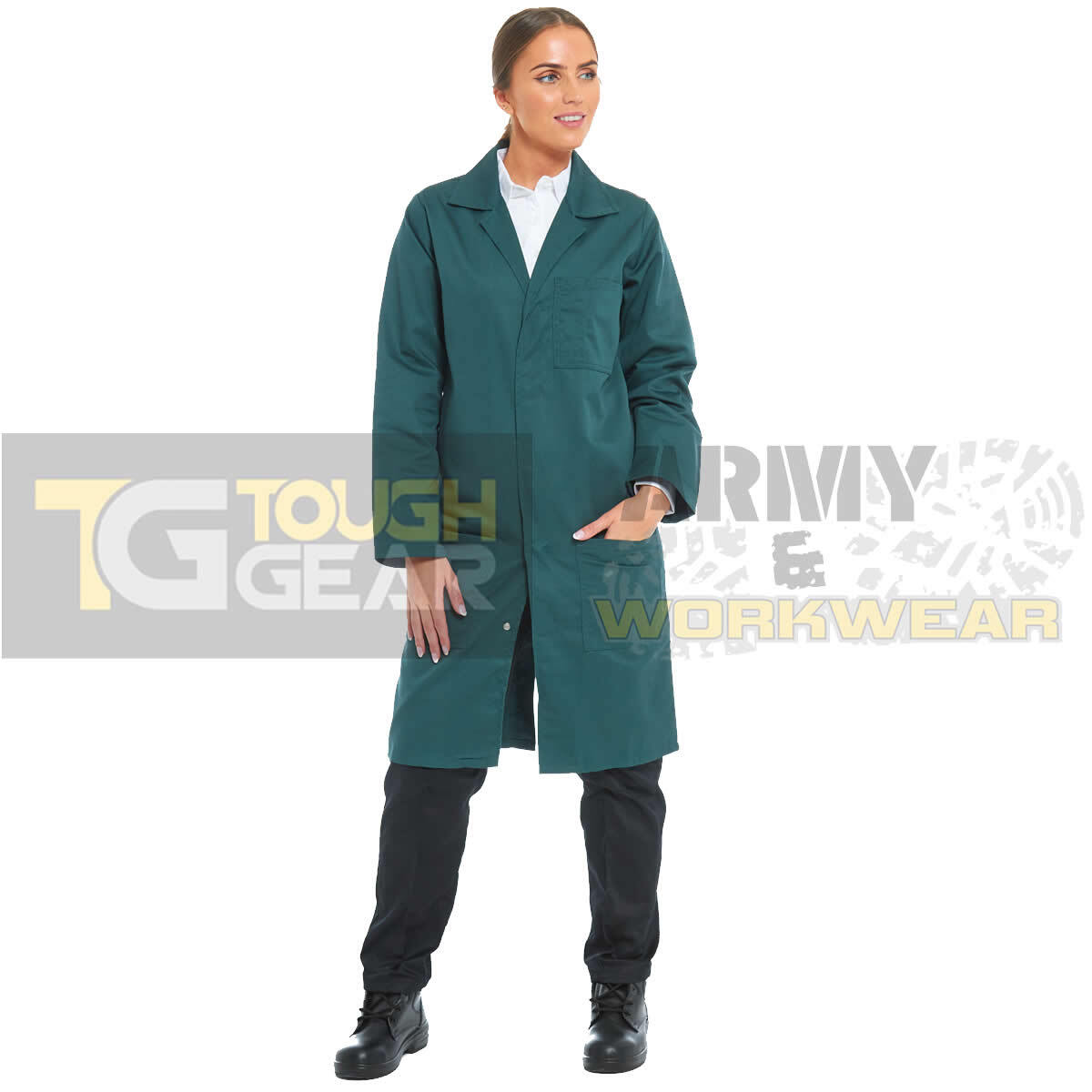 Ladies Lab Coat Laboratory Warehouse Overall Doctors Students Lab Work ...