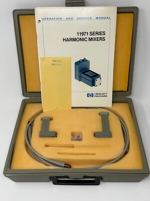 🔥 Brand New! HP Agilent 8569B ( 2x 11971A ) Harmonic Mixer w/Opt. E43 ...