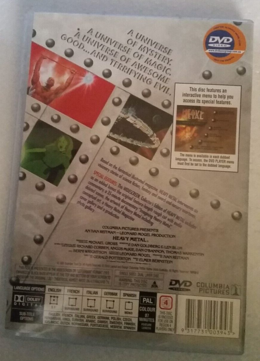 Heavy Metal DVD | eBay