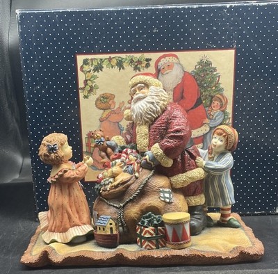 Vtg Classic Santa By Lang & Wise , Art By Susan Winget 1999 | eBay