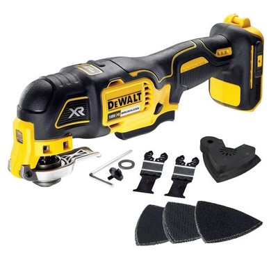 Dewalt DCS355N 18v XR Brushless Oscillating Multi tool (body only + Accessories) 5035048440964 ...