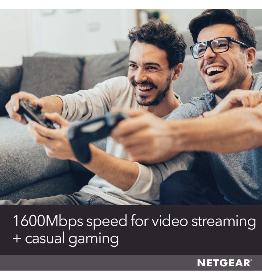 NETGEAR WiFi Router (R6330) - AC1600 Dual Band Wireless Speed (up to ...