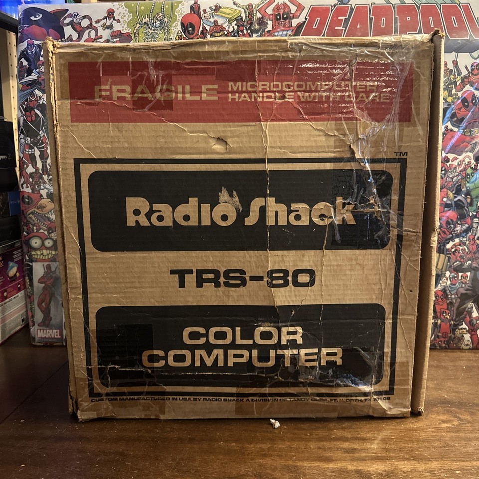 Radio Shack Tandy TRS-80 Color Computer - Complete - Tested - Authentic ...