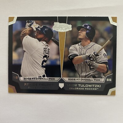 2012 Bowman Draft Picks & Prospects #TP-FT Prince Fielder, Troy ...