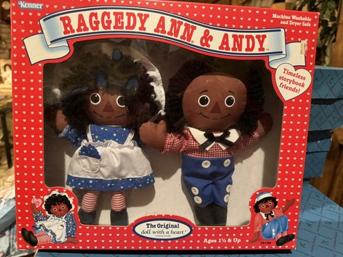 VTG 1995 Kenner Hasbro Black African American Raggedy Ann & Andy BNIB ...