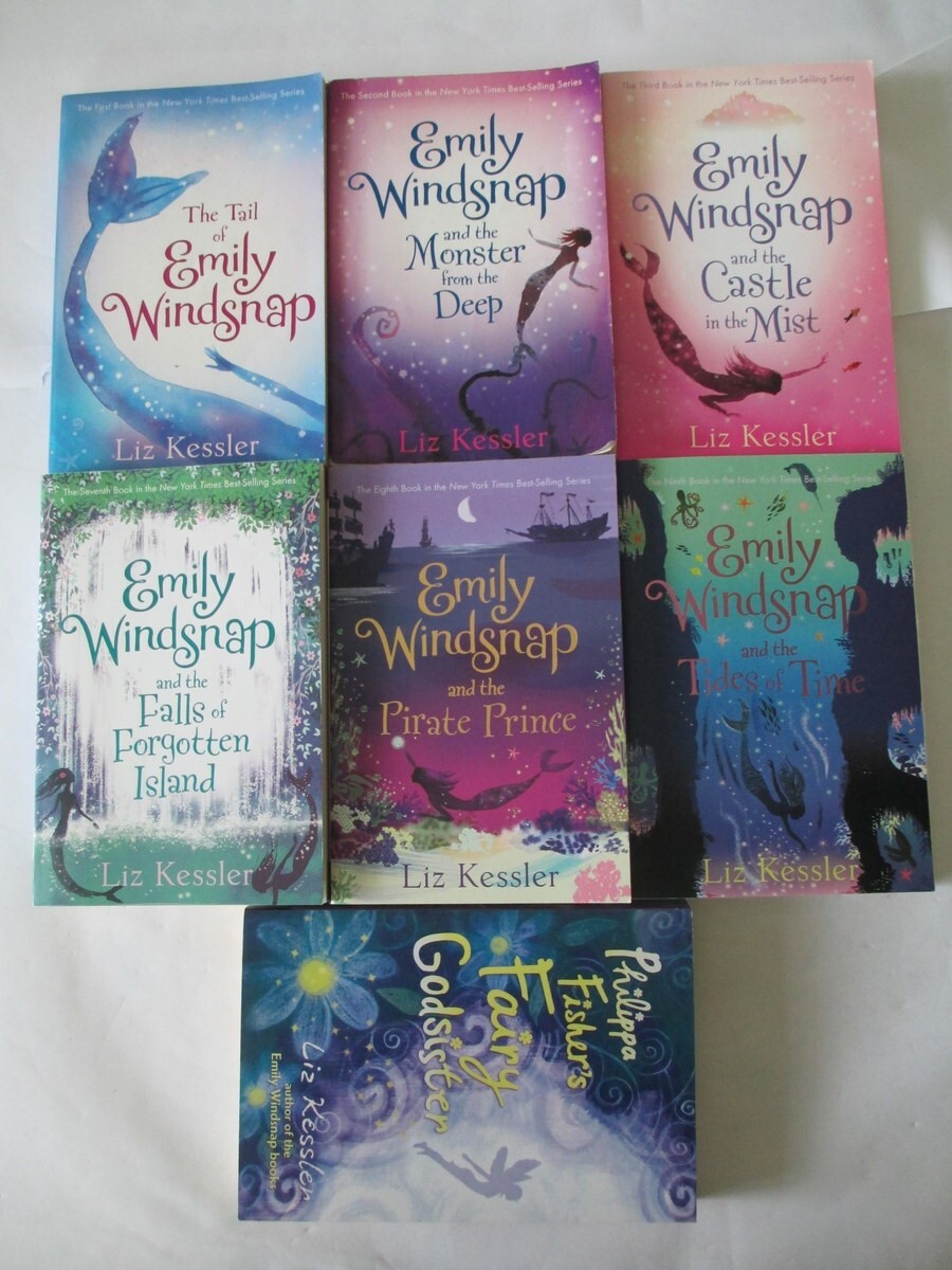 Liz Kessler lot of 7 books 6 Emily Windsnap 1 Philippa Fisher | eBay