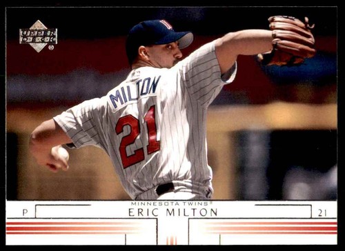 2002 Upper Deck Eric Milton Minnesota Twins #614 | eBay