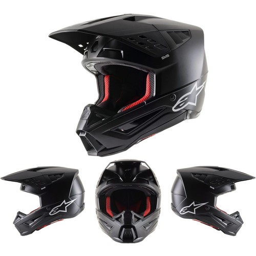 Alpinestars Motorcycle Helmet SM5 Solid - Enduro Offroad Helmet | eBay