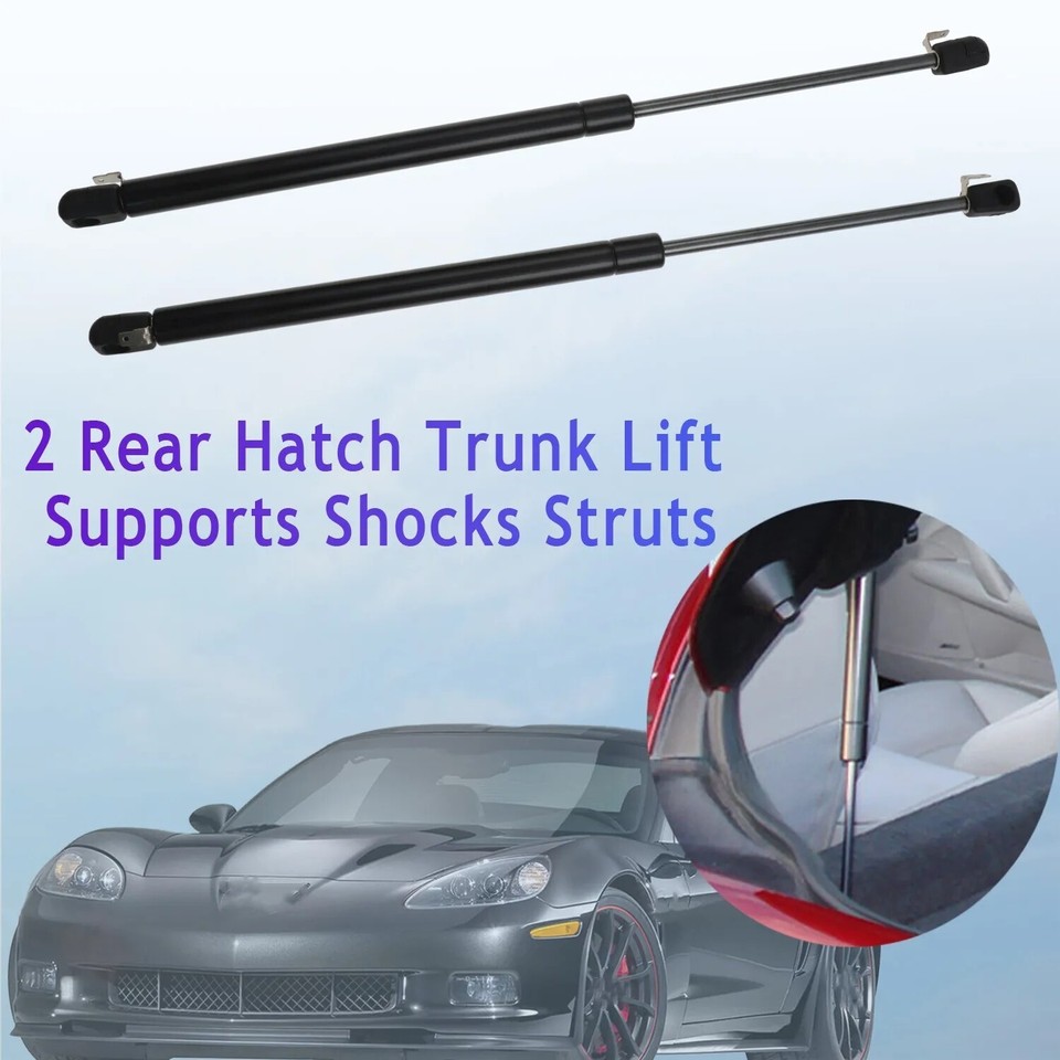 2 Rear Hatch Trunk Lift Supports Shocks Struts for Chevrolet Corvette ...