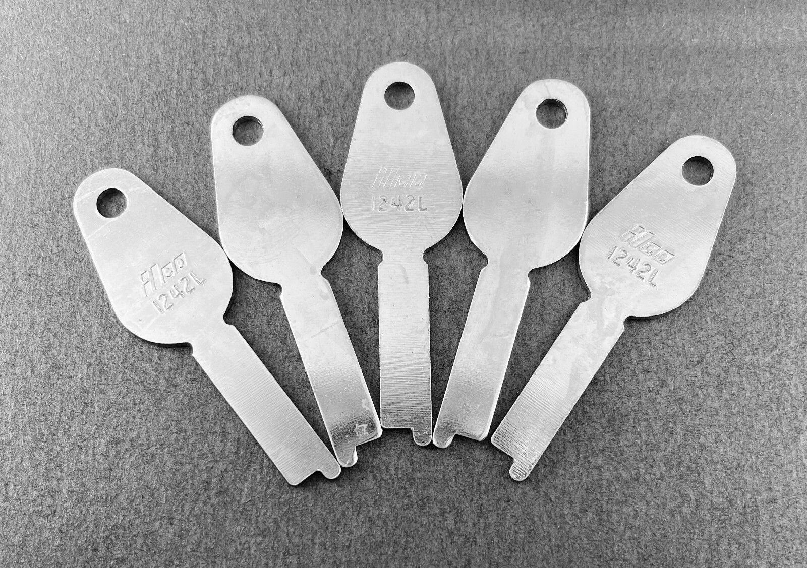 Lot of 1242L Type Steel Key Blanks | eBay