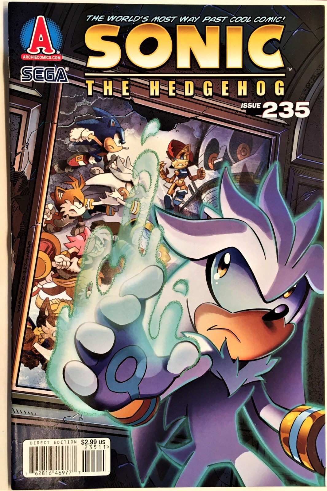 Silver The Werehog Comic