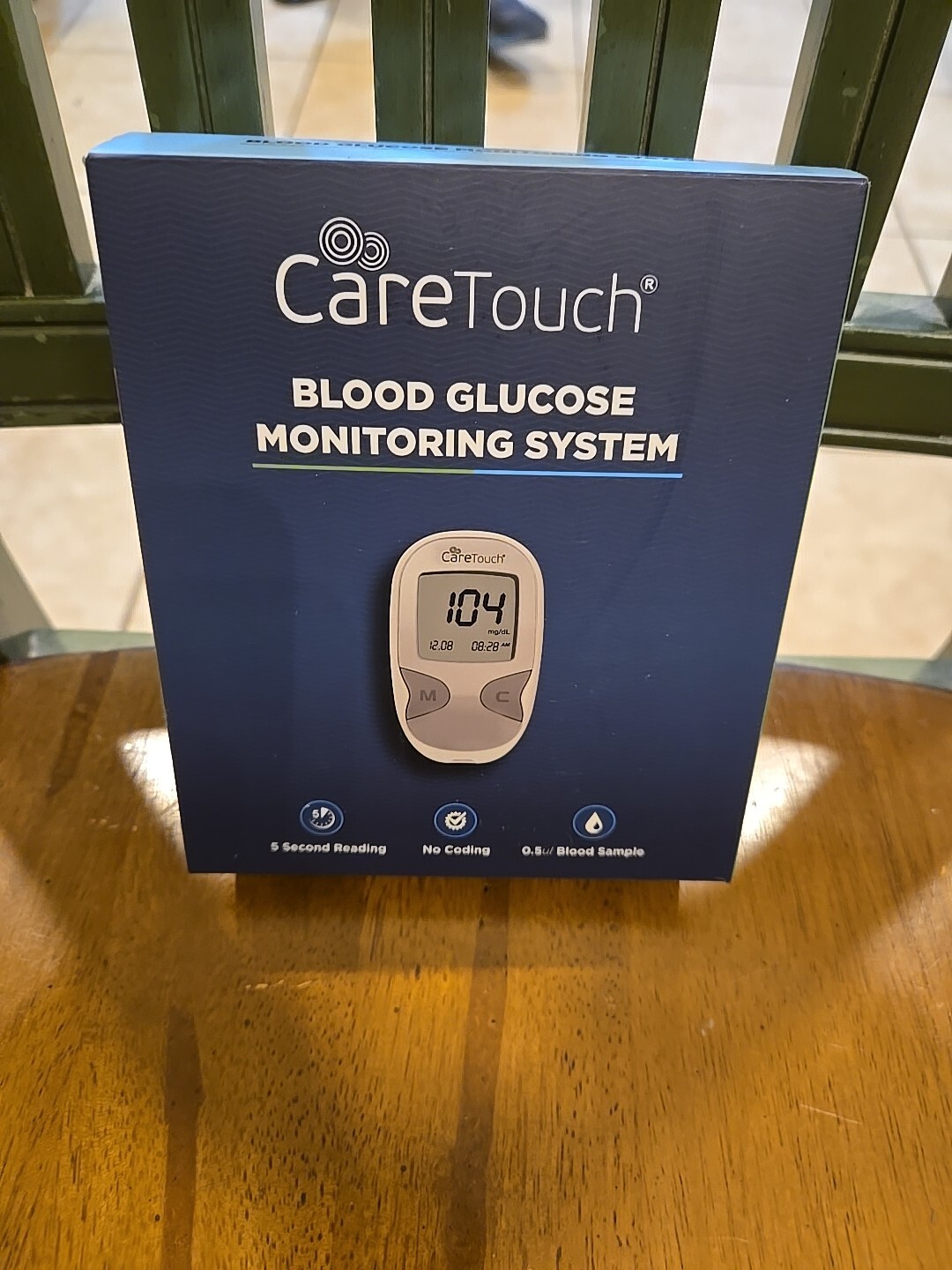 New CareTouch Blood Glucose Monitor Kit / Diabetes Testing Kit with 1 ...