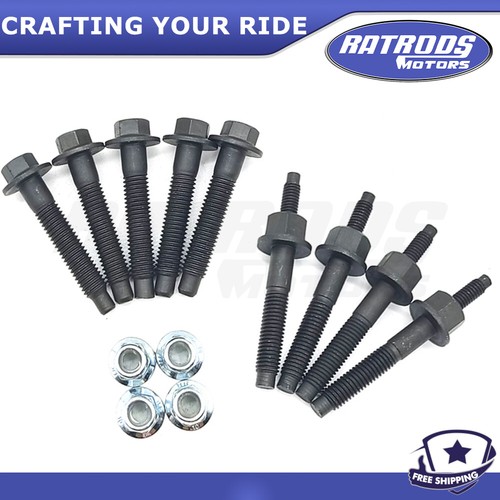 New Exhaust Manifold Bolts & Nuts Set For 03-2008 Dodge Ram 1500 2500 ...