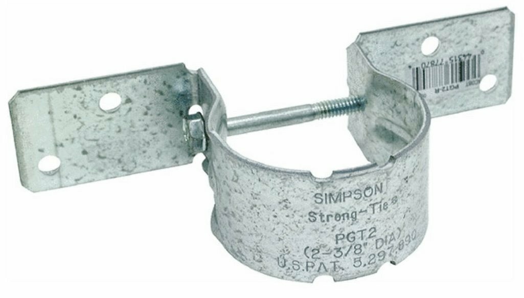 Simpson Strong-tie Galvanized Steel Pipe Grip Tie 12 Ga. for sale ...