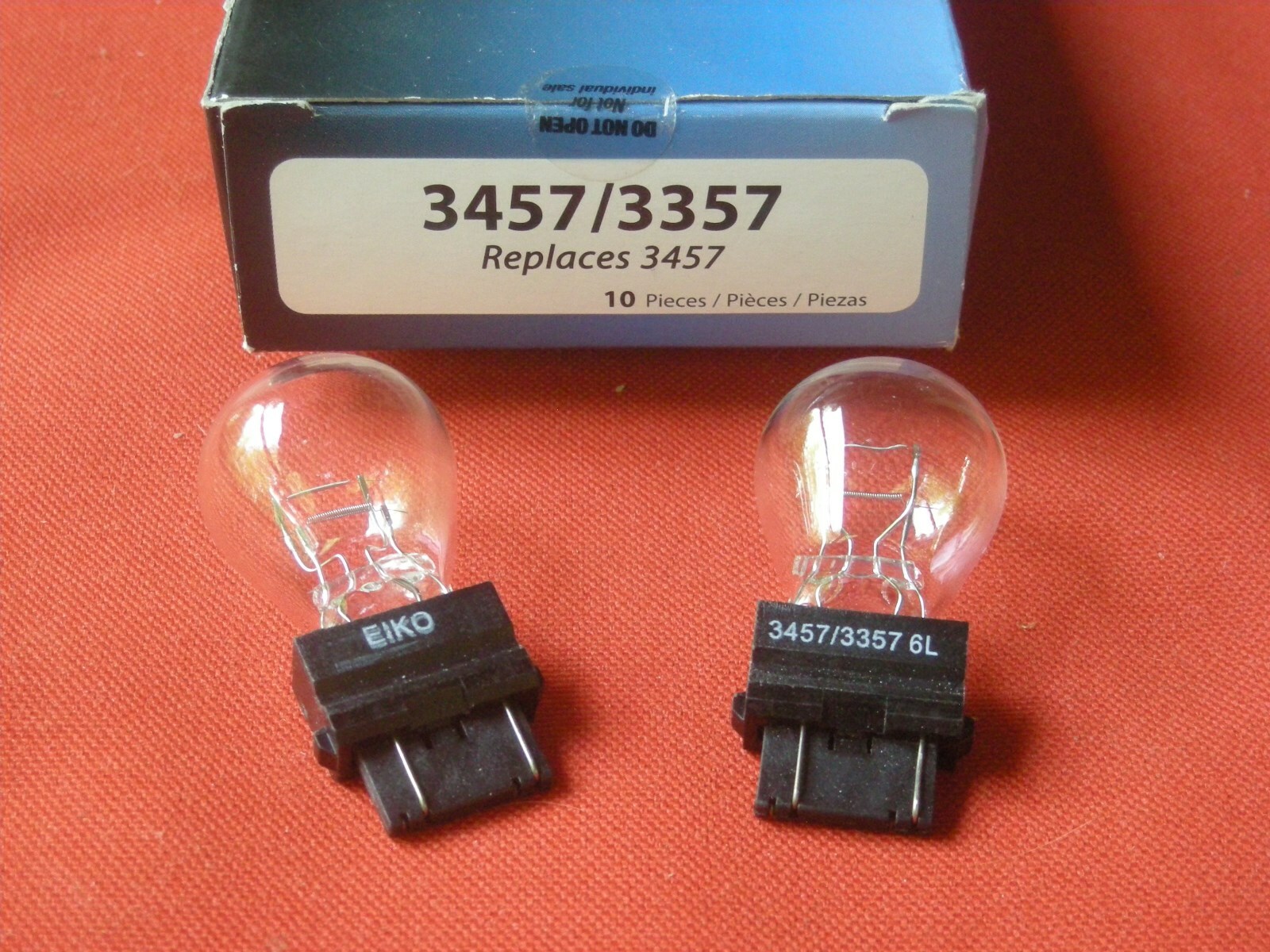 Turn Signal Clear Light Bulb Eiko 3457/3357 QTY OF 2 BULBS (sb10 ) | eBay