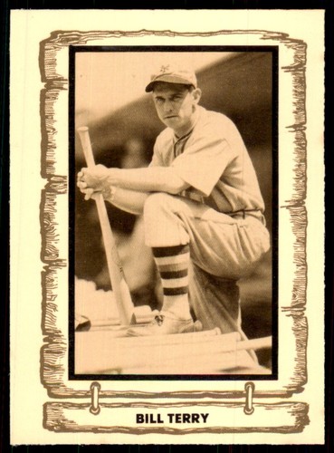 1980 Cramer Sports Bill Terry Baseball Cards #9 | eBay