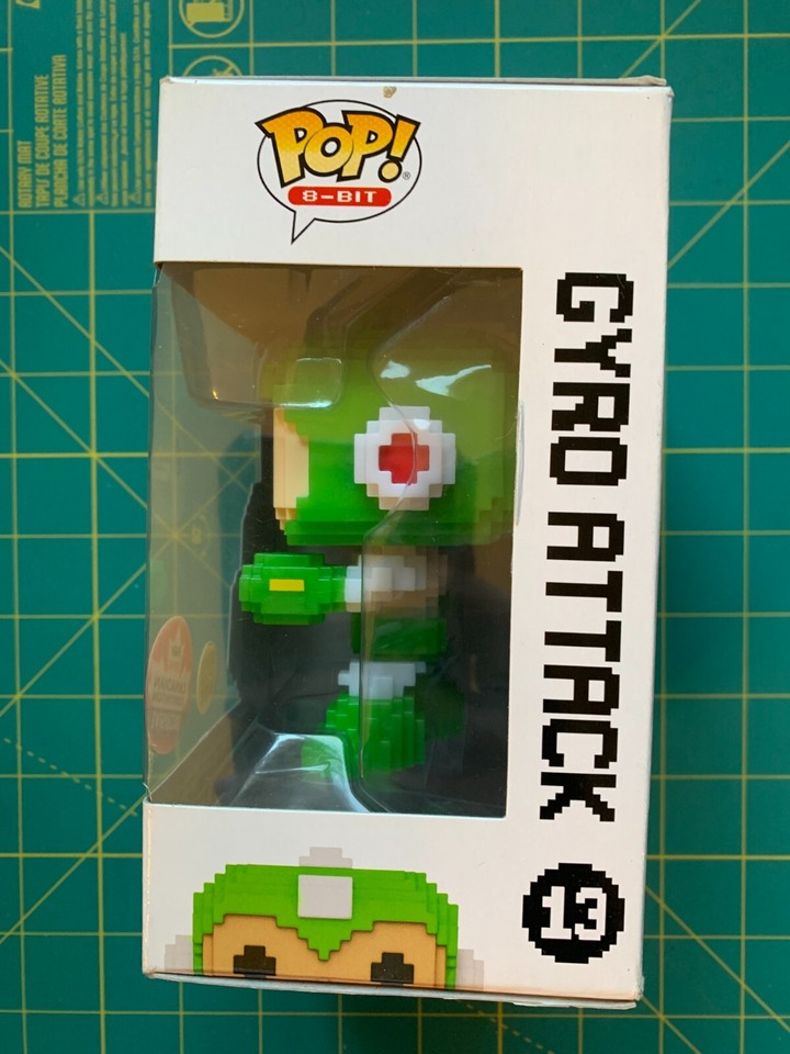 Funko POP! - Gyro Attack #13 - Megaman - POP! 8-Bit - Glows In Dark ...