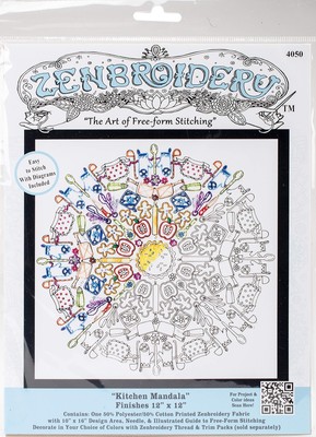 Design Works Crafts Inc. Zenbroidery Craft Kit, Various | eBay