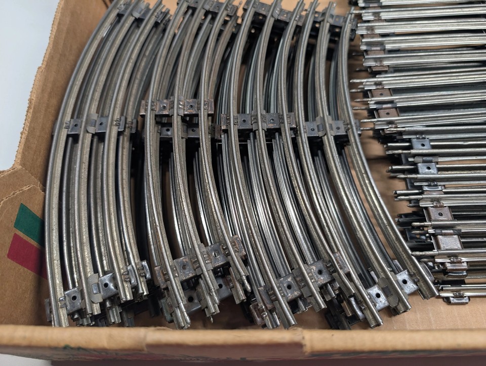 O Lot of O27 Tubular Track (Curves & Straights) (40+ pcs) READ | eBay