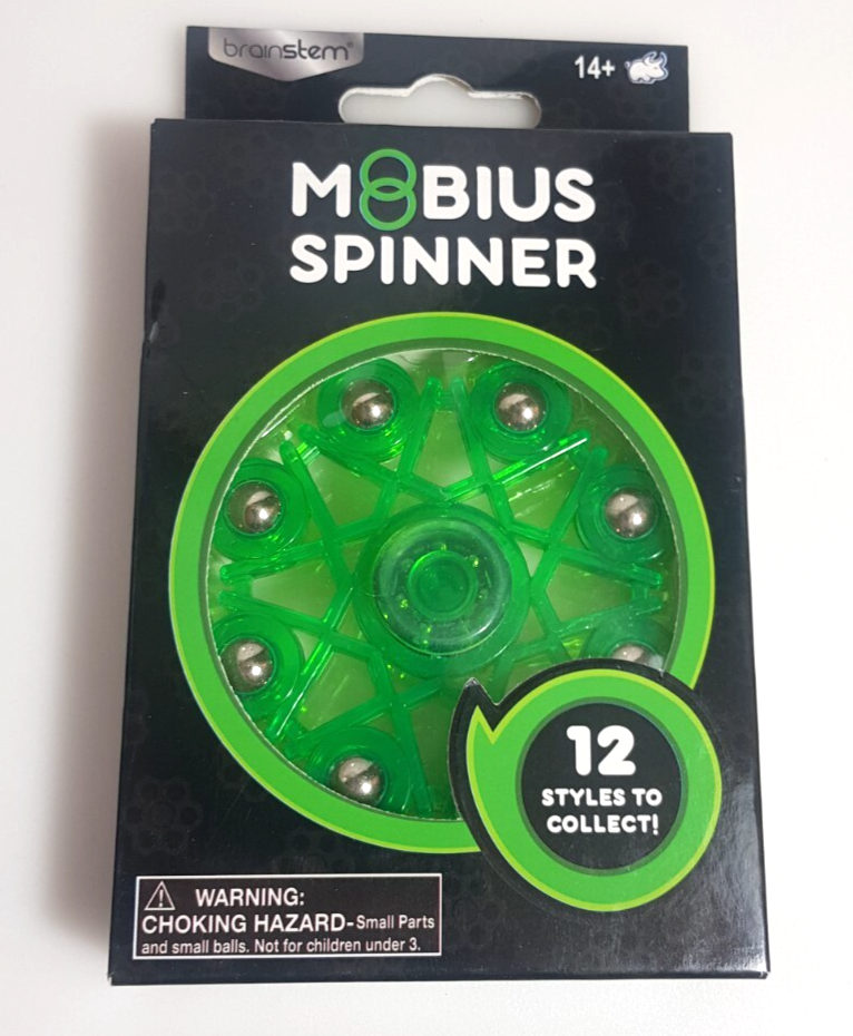 Brainstem Mobius Weighted Green Fidget Spinners - Bundle/Lot of x12 | eBay
