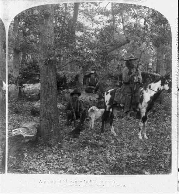 Shawnee Indians Hunting