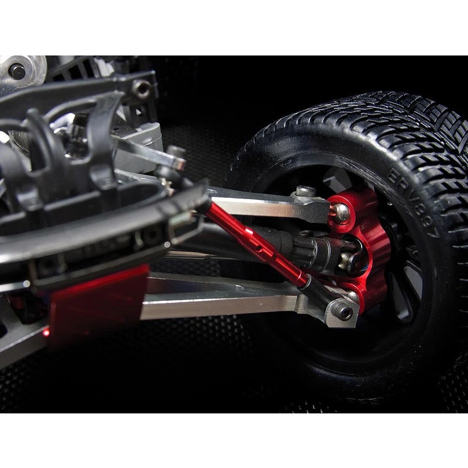 GPM Alum Front/Rear Knuckle Arm Green for Traxxas 1/16 Mini E-Revo ...