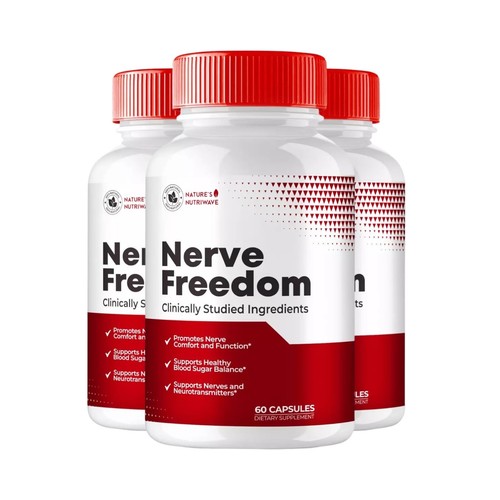 3-Pack Nerve Freedom Pills - NerveFreedom Healthy Blood & Nerves - 180 ...