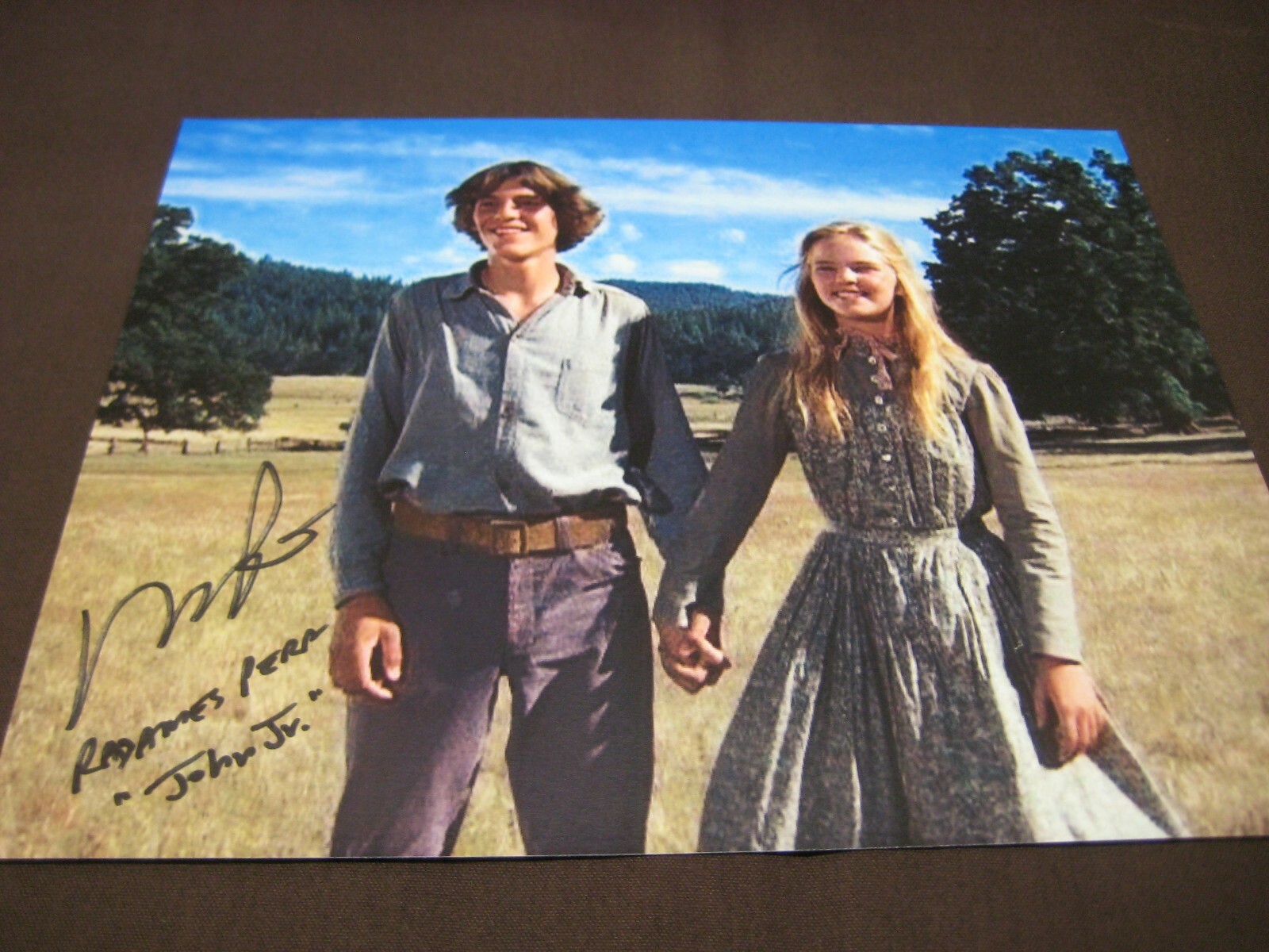 RADAMES PERA' JOHN JR RARE LITTLE HOUSE ON THE PRAIRIE AUTOGRAPHED 8X10 ...