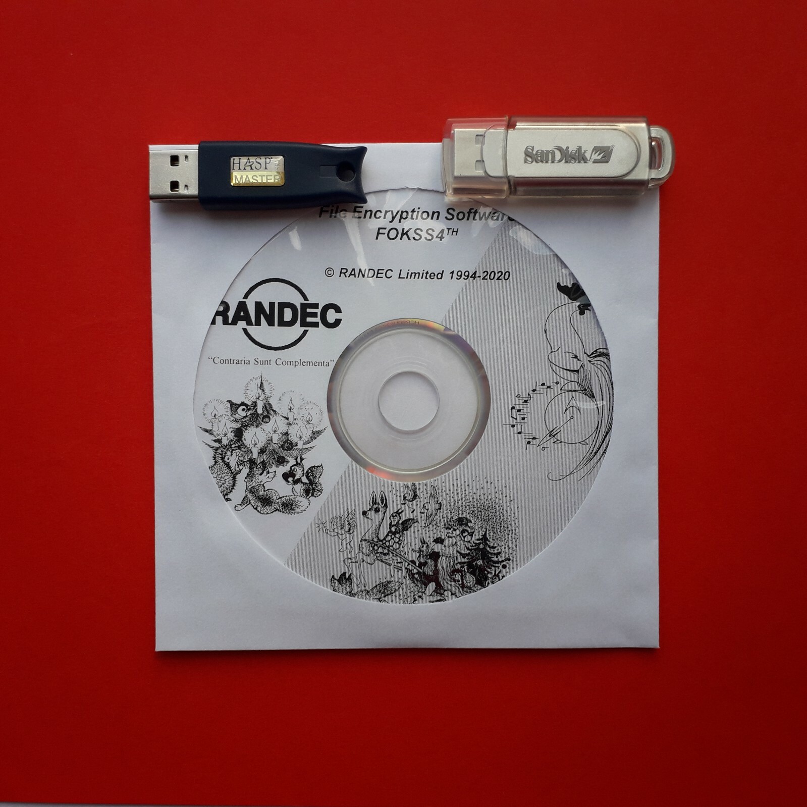 RANDEC FOKSS4th NET Software Aladdin HASP SRM MASTER USB Security Key ...