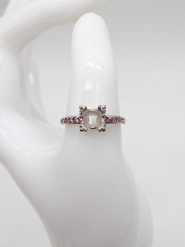 $6000 Vintage 1940s 2ct Natural PINK Diamond Platinum Wedding Ring ...