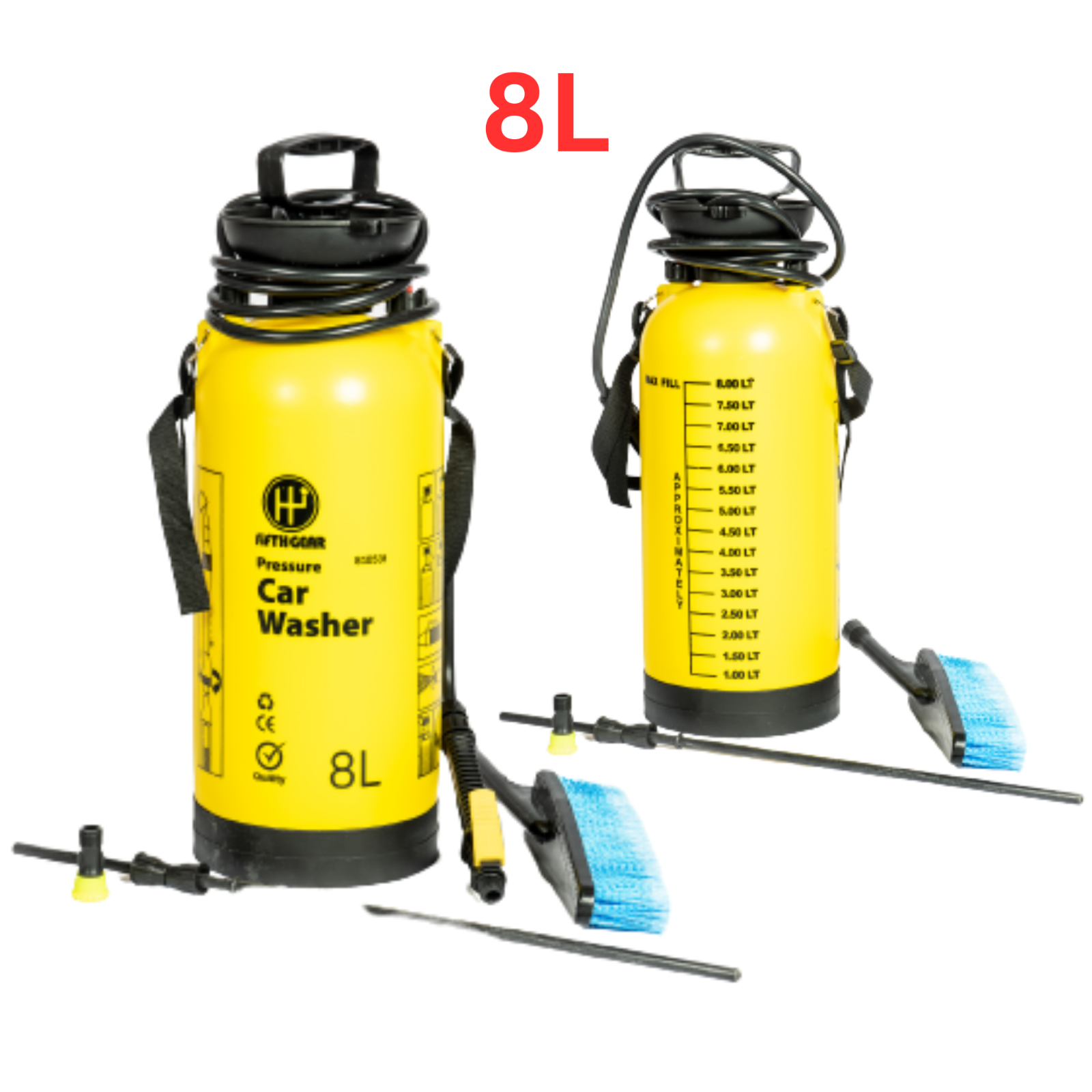 High Pressure Water Spray Car Wash Pressure Sprayer Knapsack Garden Car ...
