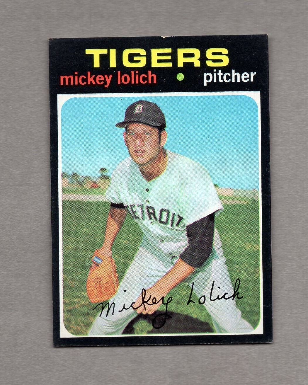 1971 Topps #133 Mickey Lolich - Detroit Tigers - Near Mint (NM) | eBay