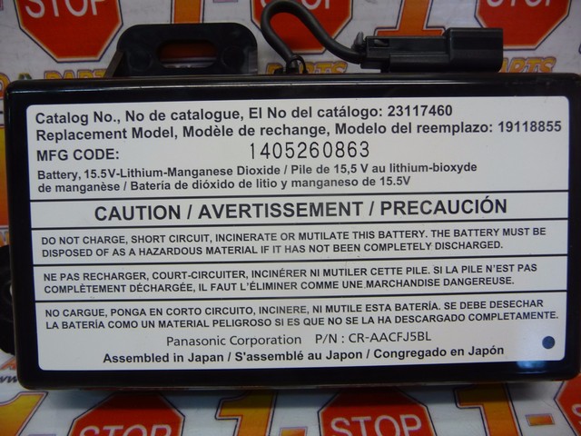 2014 14 Chevrolet Spark Backup Module Battery 23117460 OEM for sale ...