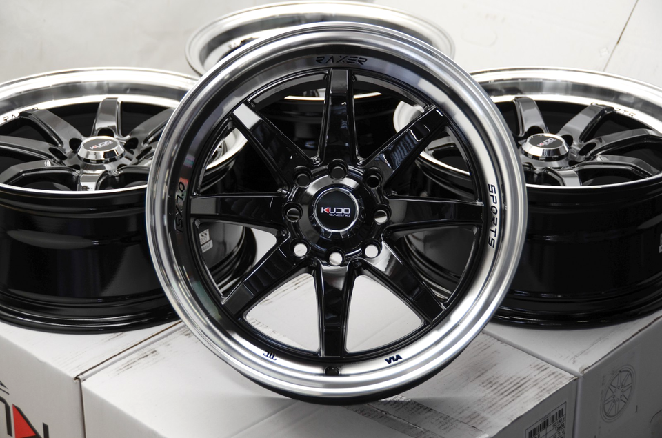 15" Black Wheels Rims 4 Lugs Chevrolet Cobalt Spark Mazda Miata Mini ...