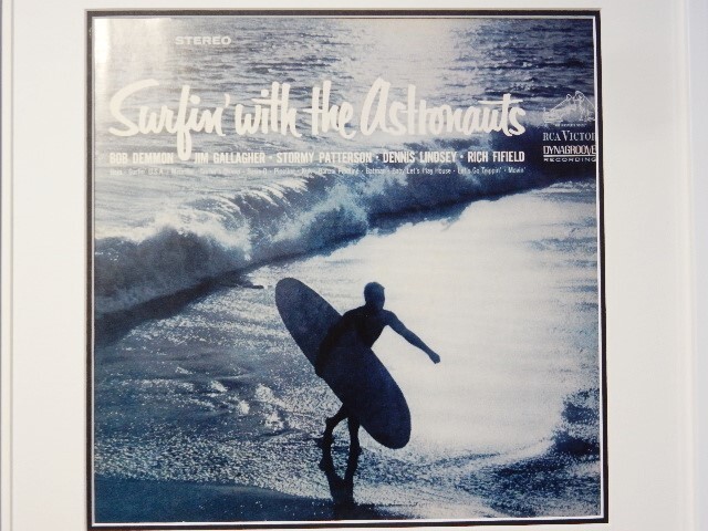 The Astronauts/Surf Rock Classic/Lp Jacket Poster Framed/The Rock/Framed _49938 | eBay