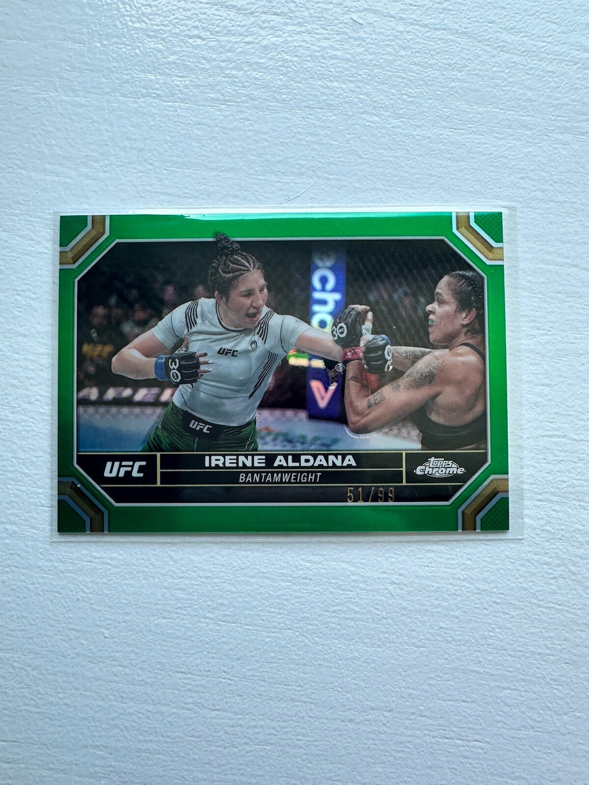 2024 Topps Chrome Green Refractor 51/99 - Irene Aldana #78 | eBay